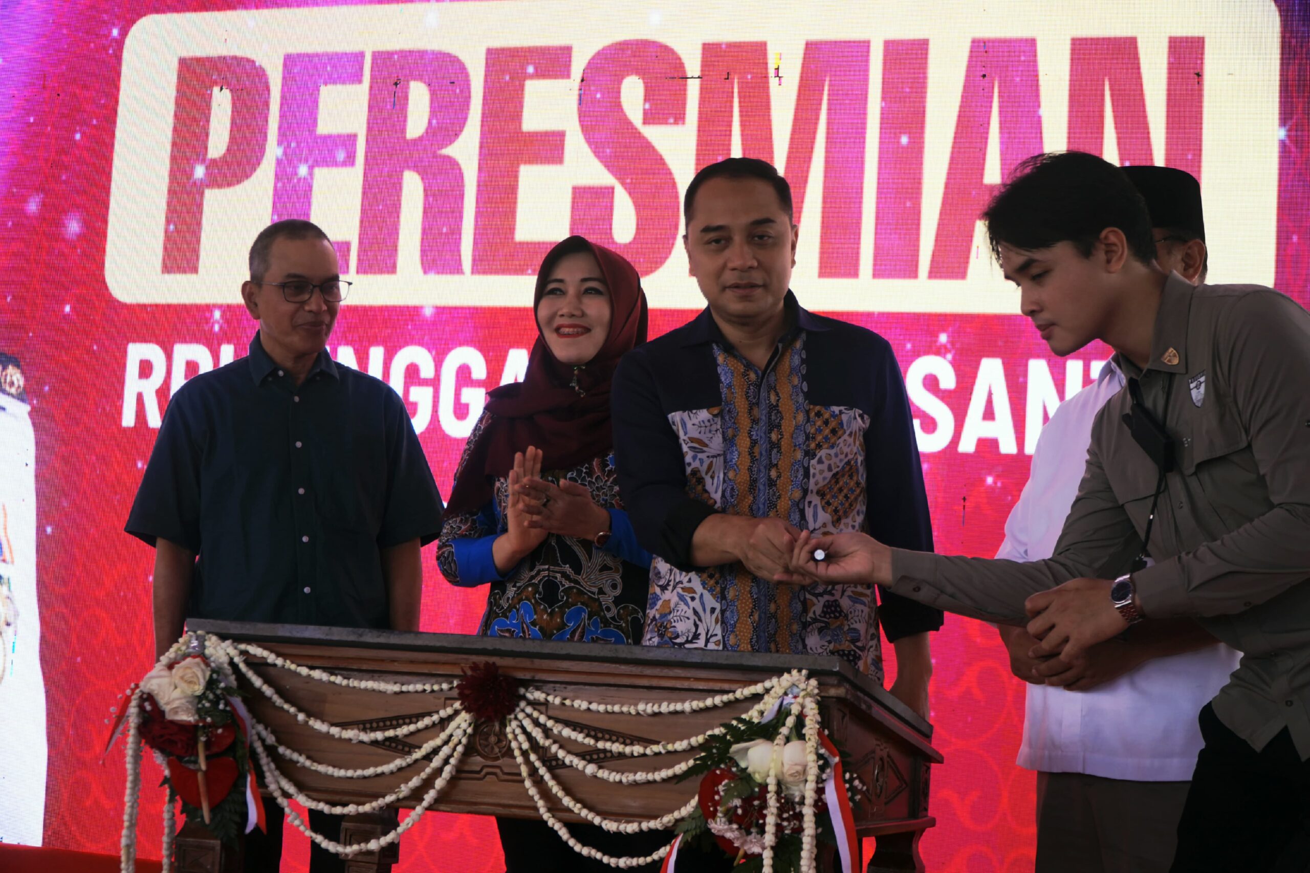 RPHU Surabaya Diresmikan, Wali Kota Eri Gandeng Anggota DPD RI Lia ...